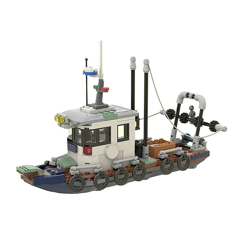 Modern & Civilian Ship MOC Building Sets | LEGO Compatible