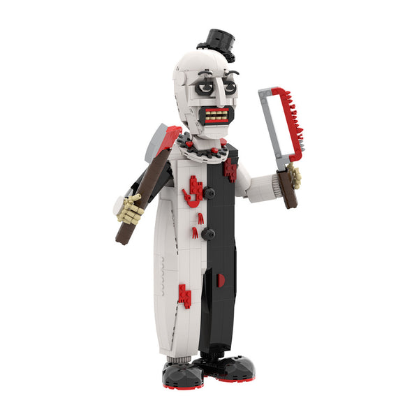 Art the Clown Full-Body MOC Building Set | Compatible with LEGO Bricks