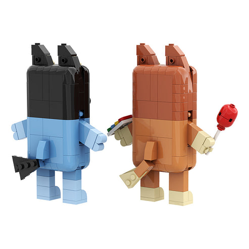 Bluey Cartoon Building Blocks | 369 PCS