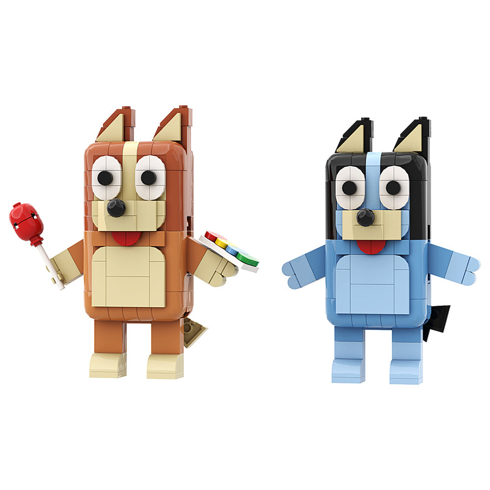 Bluey Cartoon Building Blocks | 369 PCS