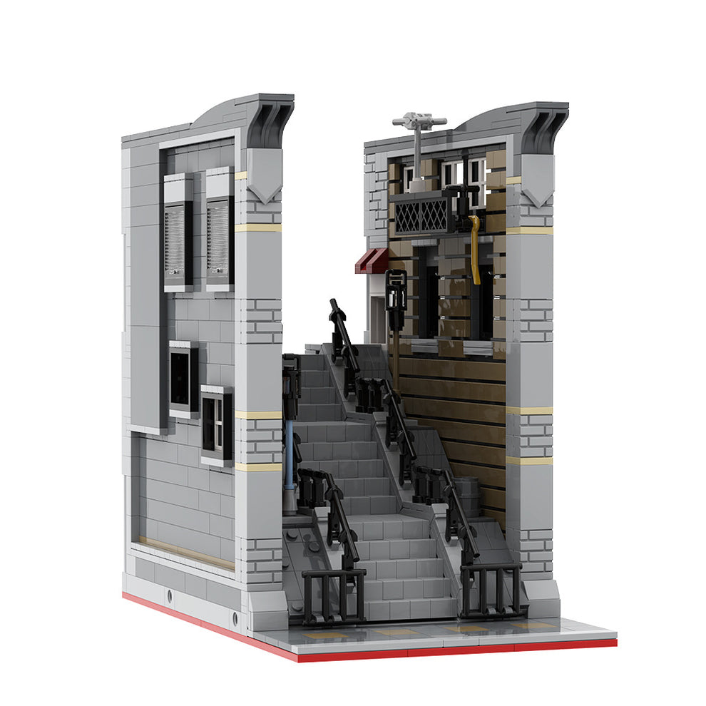 Joker Steps Building Set | DC Movie Scene | LEGO Compatible