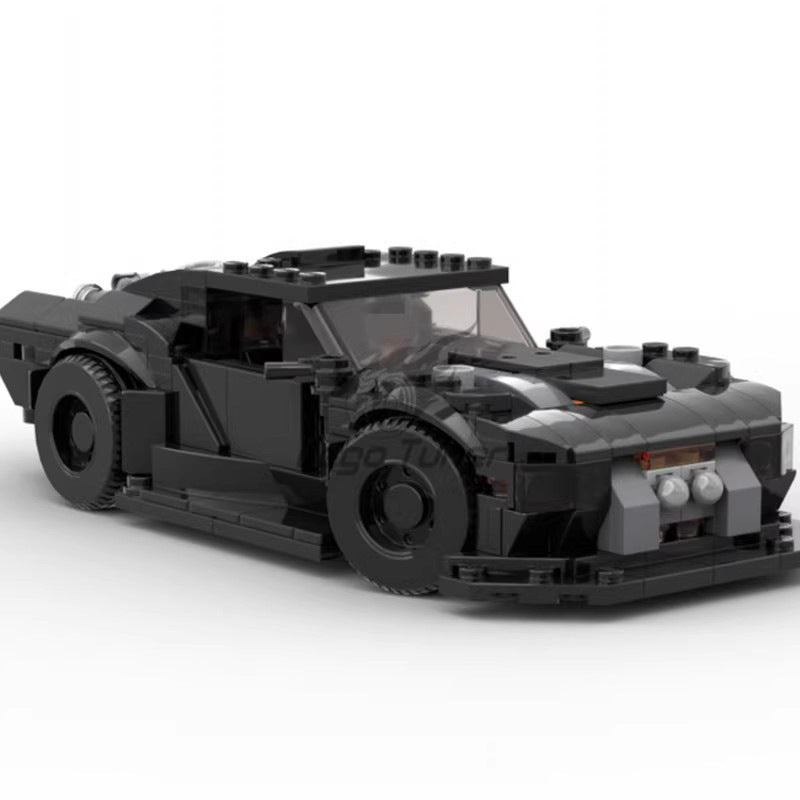 Robert Pattinson Batmobile Building Set | Compatible With LEGO