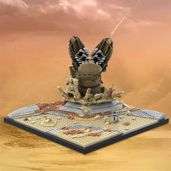 Sandworm Summoning Scene Building Set | Dune | LEGO Compatible