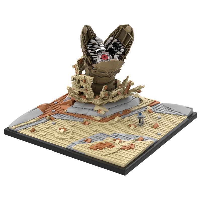 Sandworm Summoning Scene Building Set | Dune | LEGO Compatible