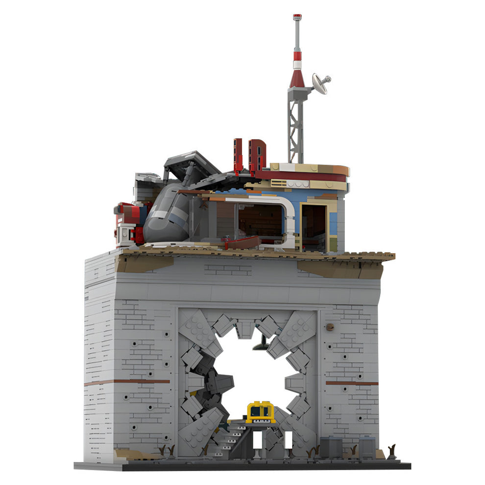 Vault-tec Vault Door Building Set | Fallout Diorama | MOC-201437